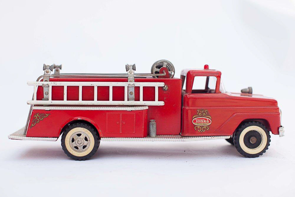 Antique Toy Fire Trucks
